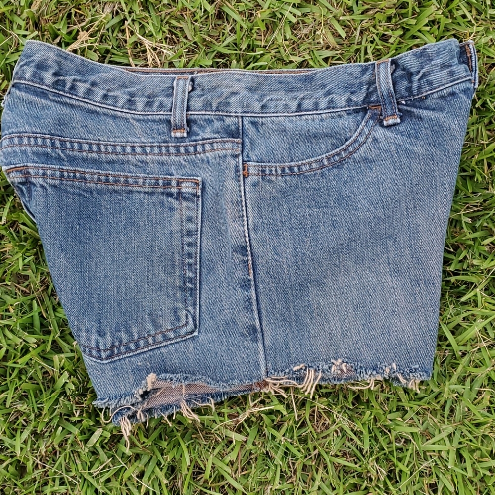 1990s Vintage Cutoff Jeans Gap Denim Shorts - Gem